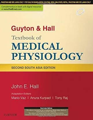 Guyton And Hall Physiology Latest Edition 2019: Buy Guyton And Hall ...