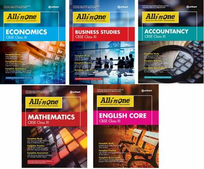All IN ONE-ARIHANT For Class 11th Combo Of 5 BOOKS For Commerce ...