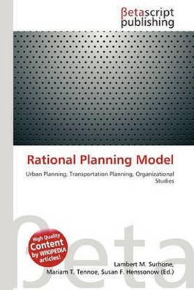 Rational Planning Model: Buy Rational Planning Model by unknown at Low ...