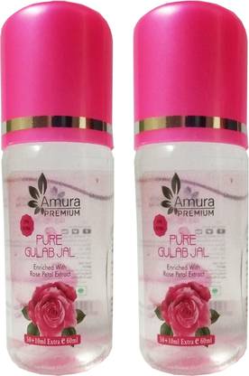 Amura Premium Pure Rose Water / Gulab Jal 120ml Face Wash - Price in ...