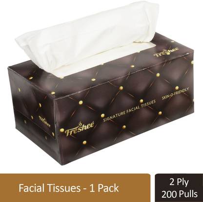 Freshee 200 Pulls 2 Ply Signature Facial Tissue Paper| - Price in India ...