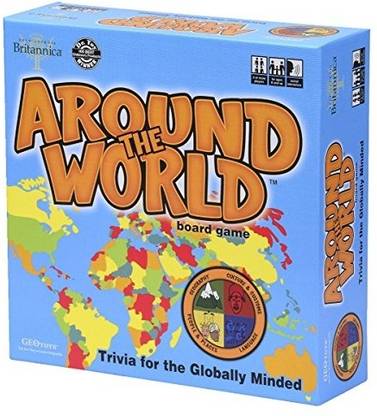 Around the World Boardgame Educational Board Games - Boardgame . shop ...
