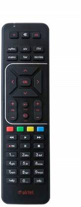 Airtel Airtel HD remote HD Set Top Box Remote With AAA Battery Airtel ...