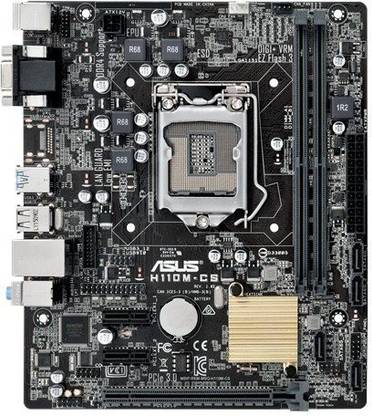 ASUS H110M-CS LGA1151Socket Micro-ATX Intel H110 Chipset DDR4 Motherboard for Desktop - ASUS ...