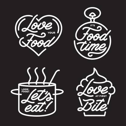 its food time sticker poster|quotes|love|educational|motivational|wall ...