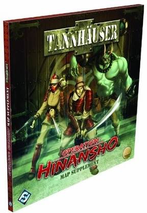 Fantasy Flight Games Tannhauser Operation Hinansho Educational Board ...