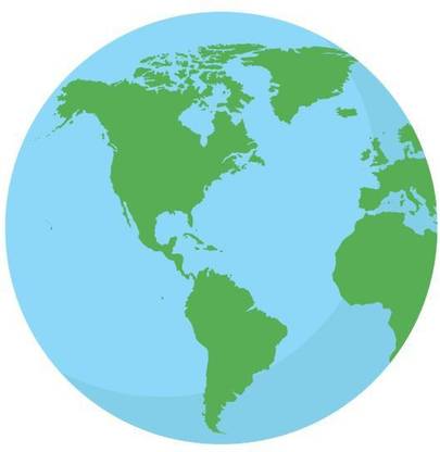 the simple earth sticker poster Paper Print - Nature posters in India ...