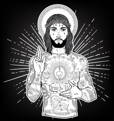unconventional Jesus |god poster Paper Print - Religious posters in ...