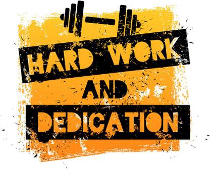hard work|Motivational Poster|Inspirational Poster Paper Print - Quotes ...
