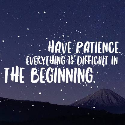 KD have patience Sticker Poster|Motivational quotes|Inspirational ...