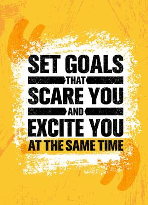 set goals the |Motivational Poster|Inspirational Poster| Paper Print ...