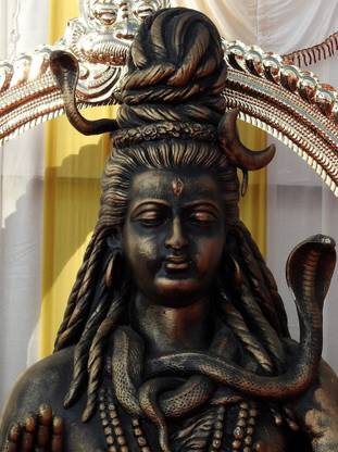 KD bhole nath Sticker Poster|hindu god|religious poster Paper Print ...