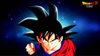 goku in space sticker poster|dragon ball z poster|anime poster|size ...