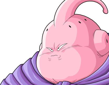 fat majin buu poster|dragon ball z poster|anime poster|size:12x18 inch ...