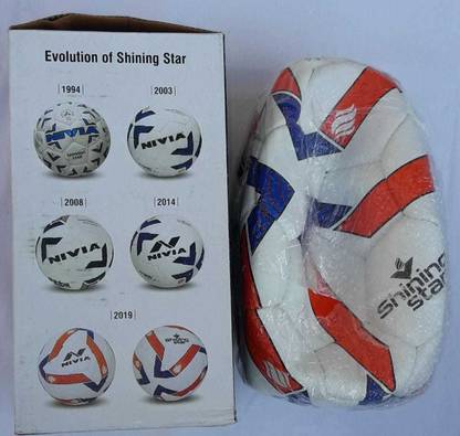 NIVIA Shining Star Football - Size: 5 - Buy NIVIA Shining Star Football ...
