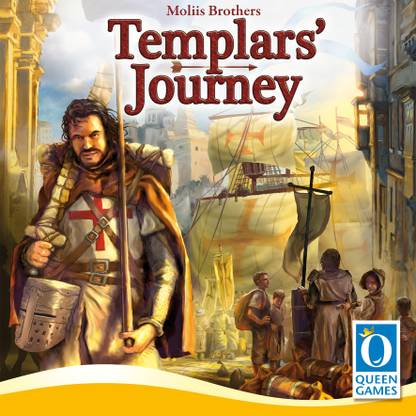 Queen Games Templars Journey Party & Fun Board Game - Templars Journey ...