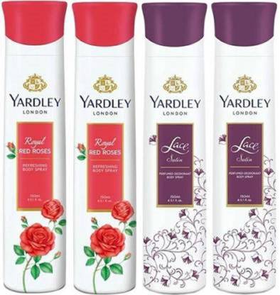 Yardley London RED RODE & LACE DEO Deodorant Spray - For Men - Price in ...