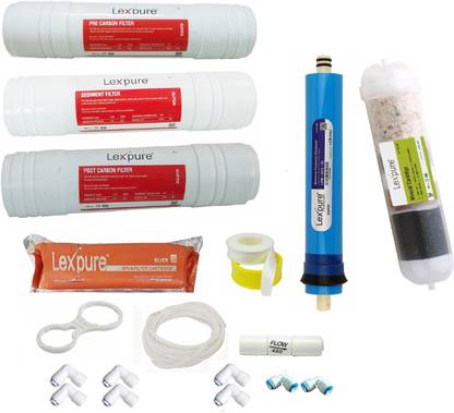 Lexpure RO FULL KIT SUPER 80GPD Solid Filter Cartridge Price in India ...