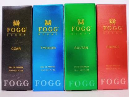 FOGG FoggMobileScent Pack PRINCE,CZAR,TYCOON And SULTAN Pocket Perfume ...