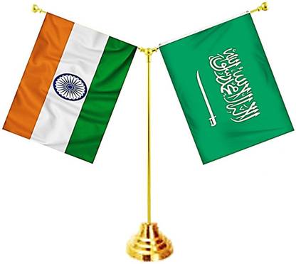 UNIQ India ::Saudi Arabia Rectangle Table Miniature Flag Price in India ...