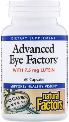Natural Factors Advanced Eye Factors, 60 Capsules Price in India - Buy ...