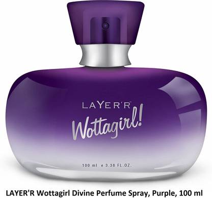 Buy LAYER'R wottagirl adore perfume spray purple 100ml Perfume - 100 ml ...