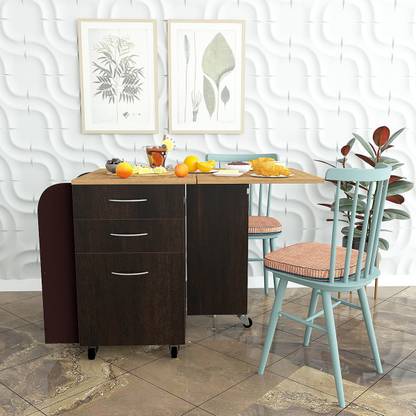 Studio Kook Opus Engineered Wood 2 Seater Dining Table Price in India ...