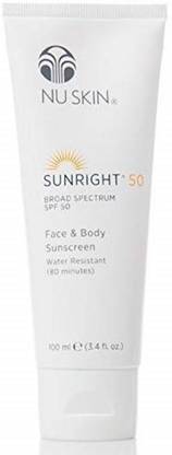 Nu Skin Sunscreen - SPF 50 PA++ FACE & BODY SUNSCREEN - Price in India, Buy Nu Skin Sunscreen ...