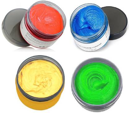 GLOWY HAIR WAX COLOR , MULTICOLOR - Price in India, Buy GLOWY HAIR WAX ...