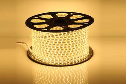 Super Thin Waterproof SMD LED Strip 3000 LEDs 22.86 m Gold Steady Strip ...