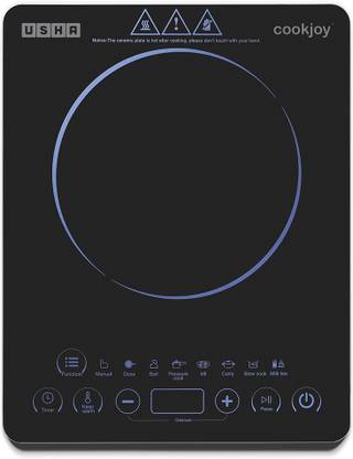 USHA 2000 W Induction Cooktop Touch Panel - Buy USHA 2000 W Induction ...