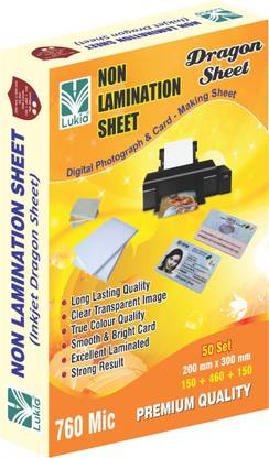 Flipkart.com | Lukia PVC Dragon Sheet Set Of 50 Core And 100 Overlay ...