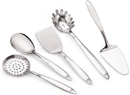 ANJALI 5pc Silvera Serving Spoon Set Kitchen Tool Set Price in India ...