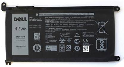 DELL Genuine Original WDX0R 42Whr 4-cell 11.4V laptop Battery for ...