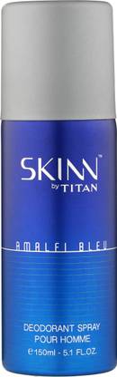 SKINN by TITAN Men Deo Amalfi Bleu Deodorant Spray - For Men - Price in ...