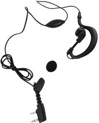 PICSTAR 2-pin K Type Earphone with Mic for Walkie Talkie (20 Piece ...