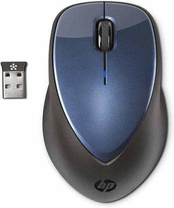 HP Wireless Mouse X4000 with Laser Sensor (Winter Blue) Wireless Laser ...