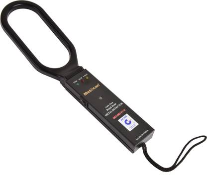 Metscan Metal Detector Ultra Slim Sensitivity and Beep Vibration Alert ...