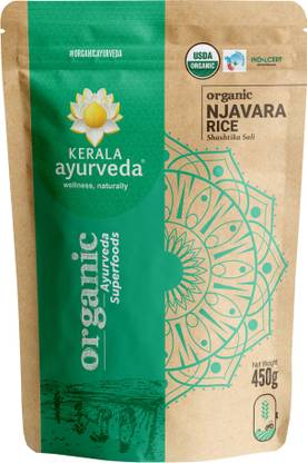 Kerala Ayurveda Organic Njavara Rice Brown Navara Rice (Medium Grain ...