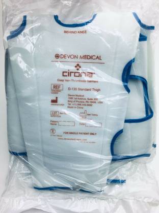 Cirona DVT Standard Calf - Thigh Garment DVT Compression Therapy ...