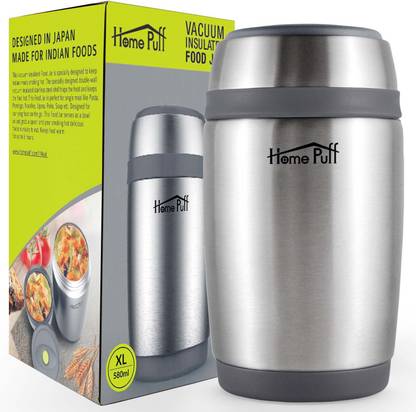 Flipkart.com | Home Puff Insulated wall- Stainless Steel Food Jar 1 ...
