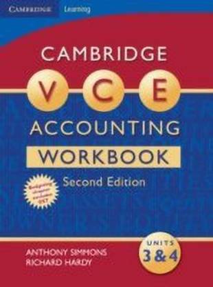 Cambridge VCE Accounting Units 3 and 4 Workbook: Buy Cambridge VCE ...
