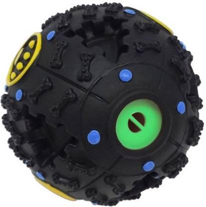 Wuff-wuff Squeaky Sound Ball For Dogs Pups & Cats Toy (Large) Plastic ...