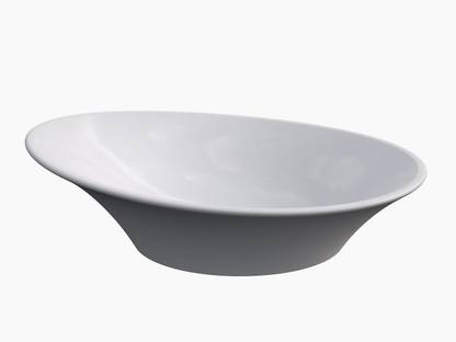 KOHLER K-77171IN-0 Veil Vessel Bathroom Basin Sink without Faucet Hole ...