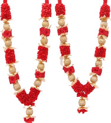 Geetanjali crafts Handmade Artificial traditional Jai Mala/Wedding ...