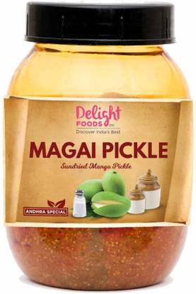 Delight Foods Andhra Sun Dried Mango Pickle - Magai Pickle Mango Pickle ...