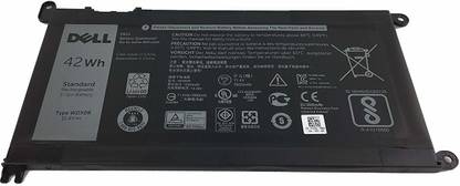 DELL Inspiron 13 5368 5378 15 5565 5567 Laptop Battery, 3 Cell Laptop ...