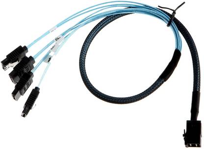 BLACK BIRD RND Ethernet Cable 0.5 m Internal HD Mini SAS (SFF-8643 Host ...