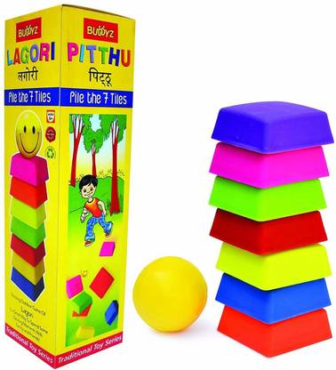Quinergys ®Lagori Pitthu Traditional Indian Game Set for Kids - ®Lagori ...