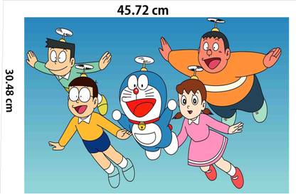Cute Doremon Cartoon Poster -Kids Poster-Poster For Kids room| High ...